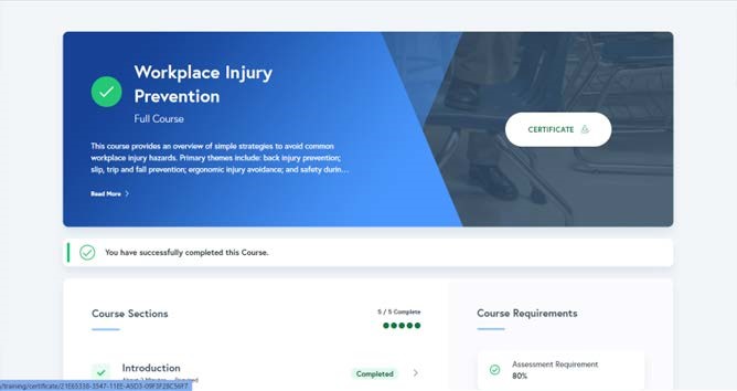 Annual Mandatory Employee Training