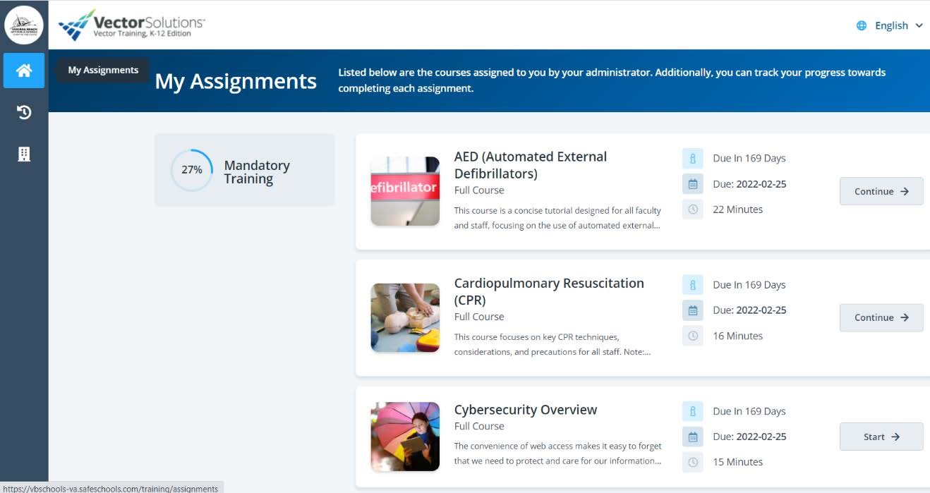 Annual Mandatory Employee Training