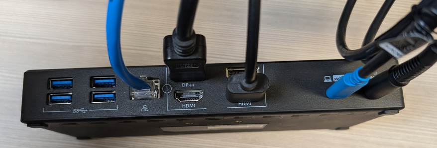 Kensington Docking Station Set Up